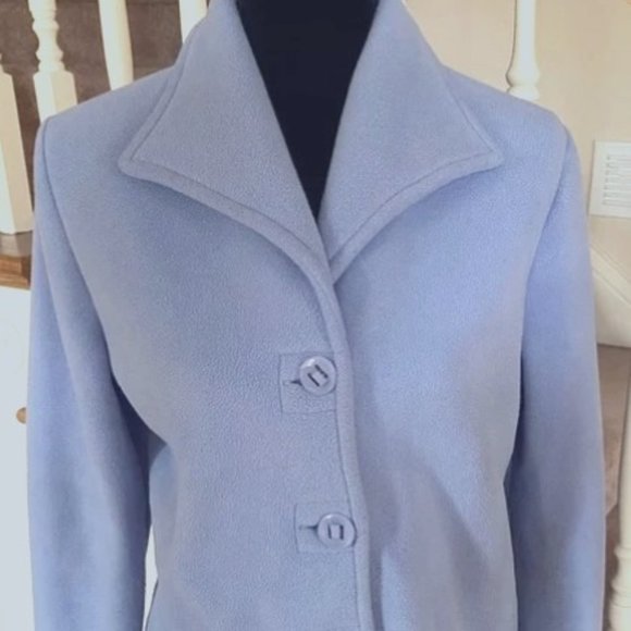 Talbots | Jackets & Coats | Talbots Super Warm Baby Blue Jacket | Poshmark